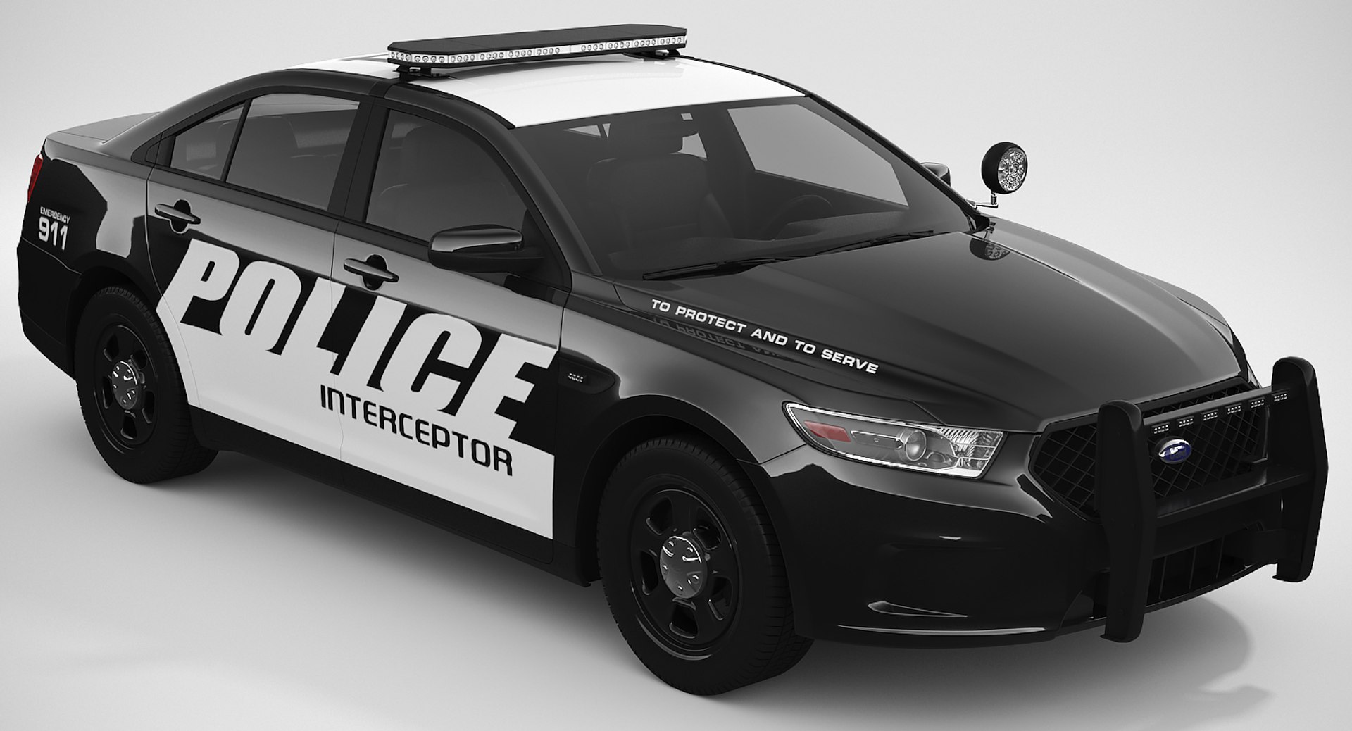 3D Model Taurus Police - TurboSquid 1362783