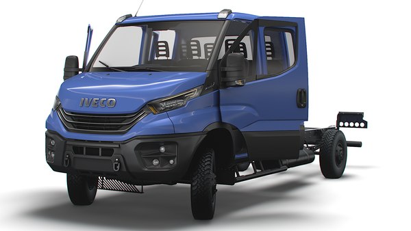 modelo 3d Iveco Daily Doka 4x4 HQ Interior 2023 - TurboSquid 2027173