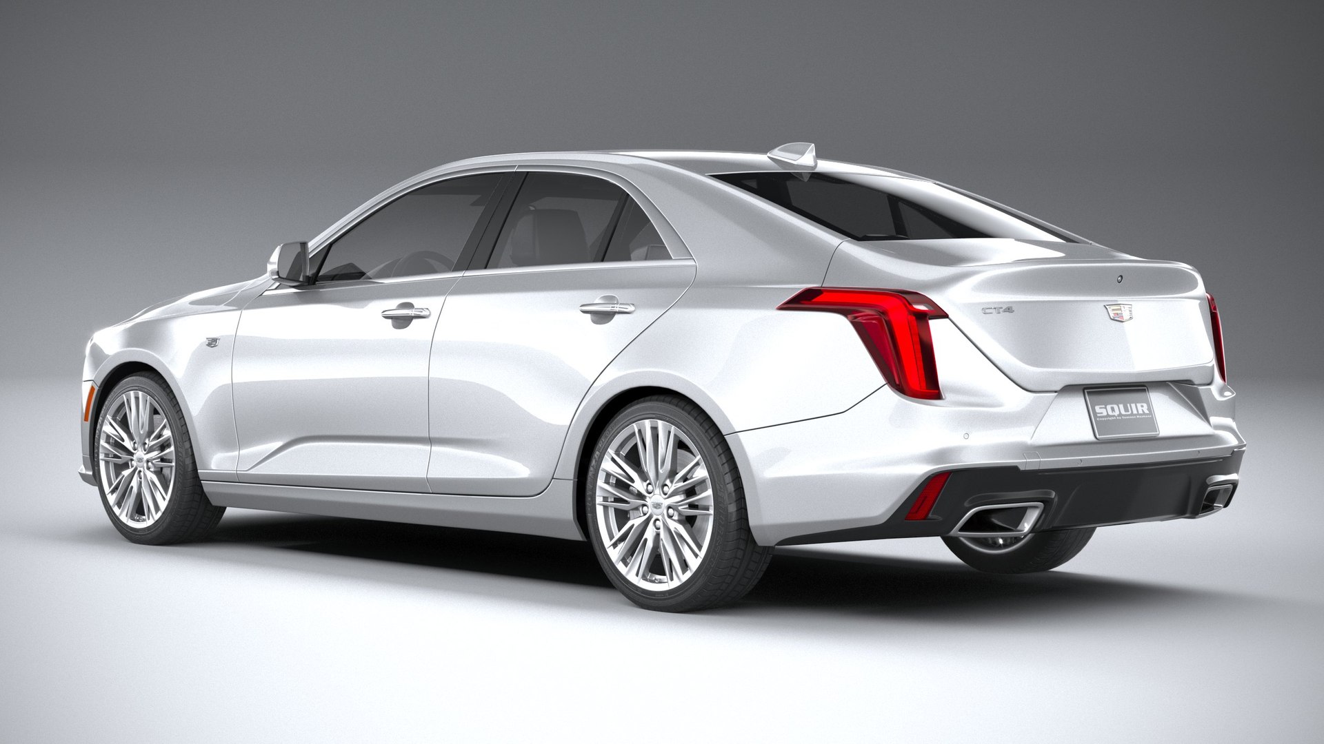 Cadillac ct4 2020 3D model - TurboSquid 1534703