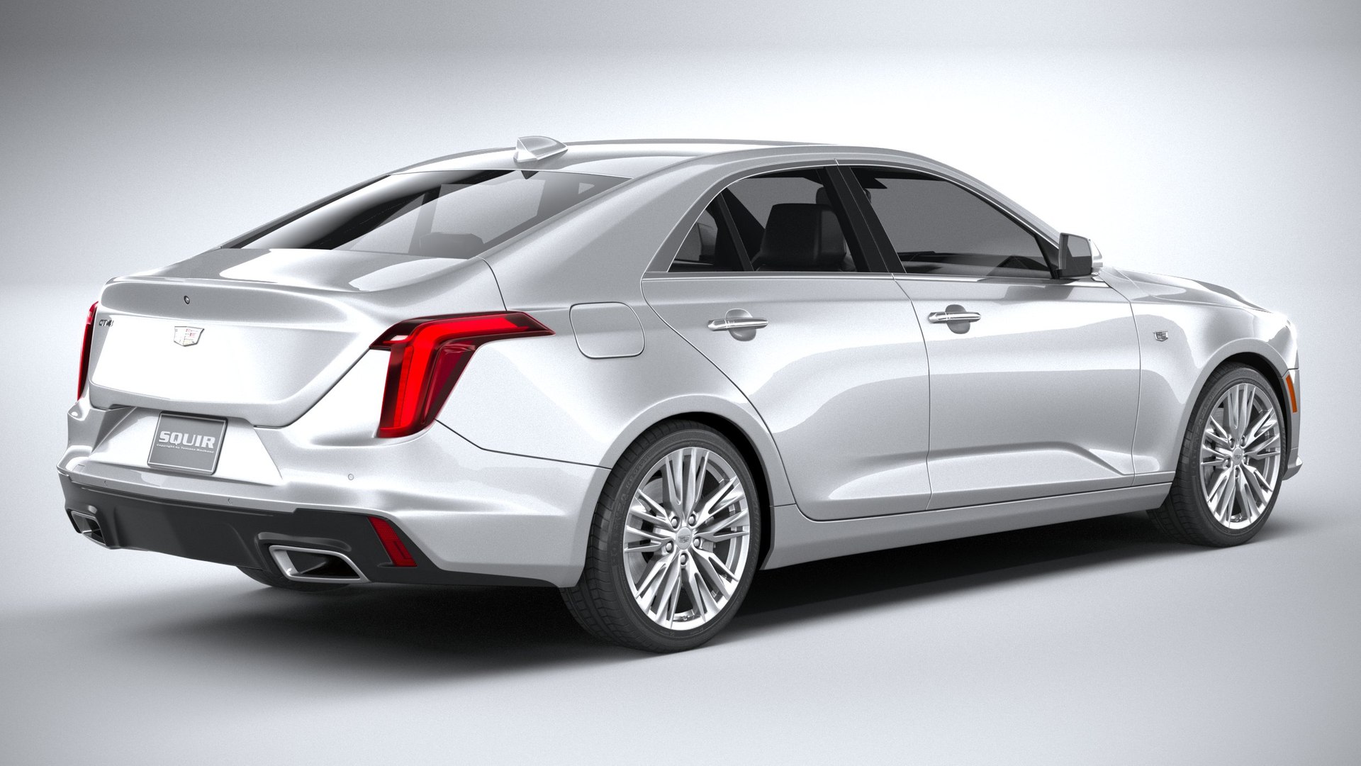 Cadillac ct4 2020 3D model - TurboSquid 1534703