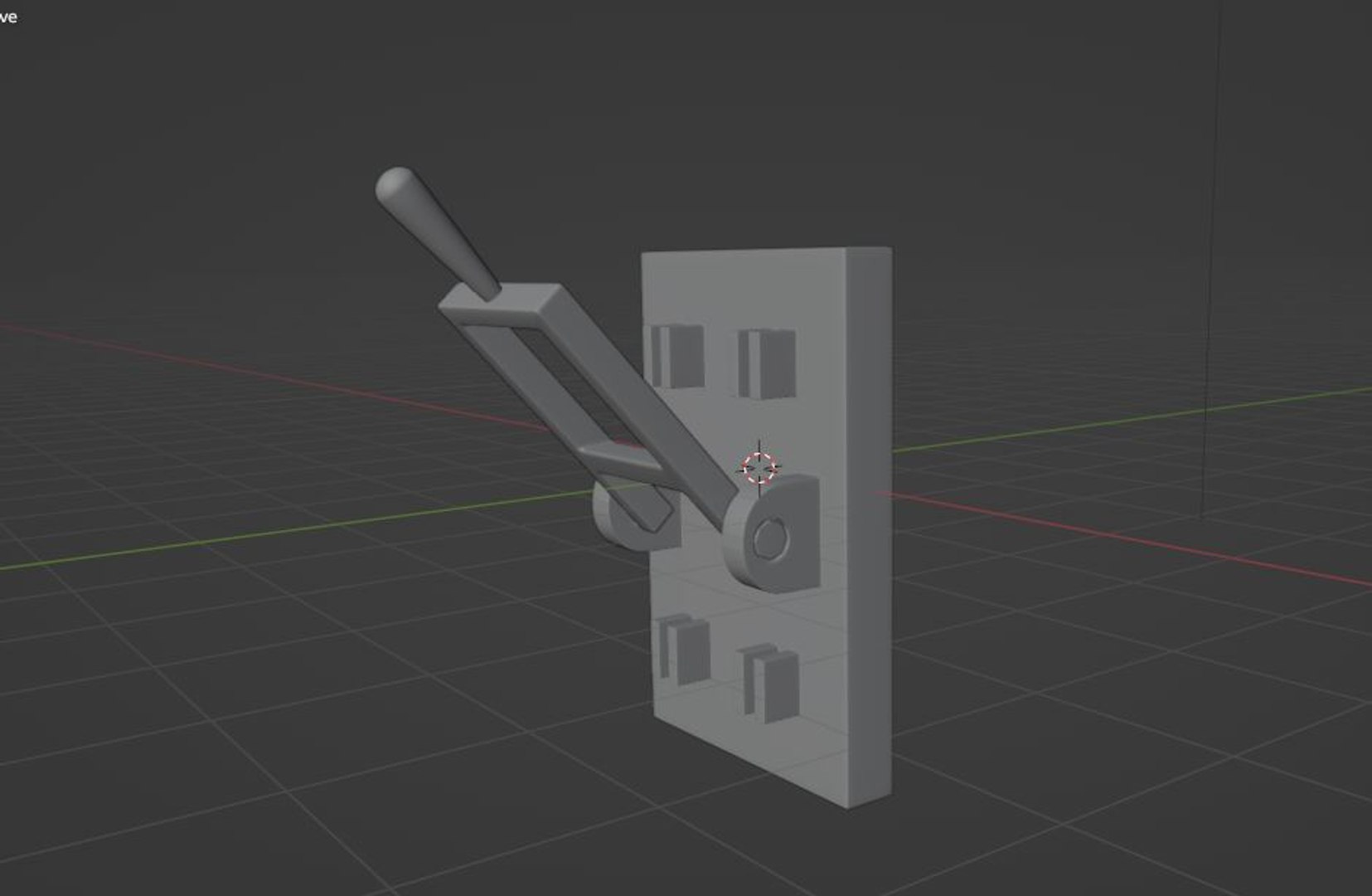 Rusted Lever Switch 3D Model 3D Model - TurboSquid 2356586