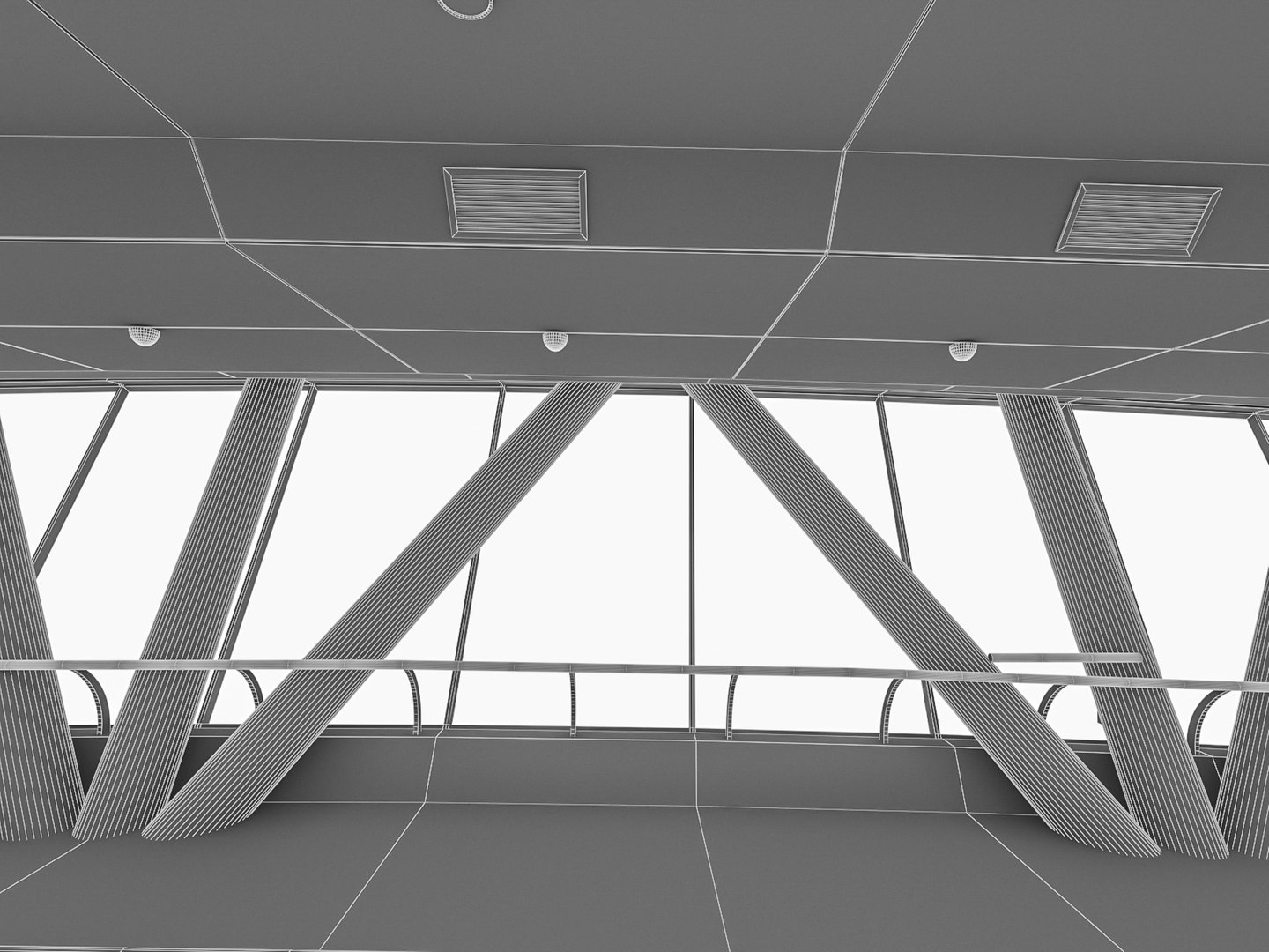 Kingdom Centre Skybridge Interior(1) Model - TurboSquid 1751223