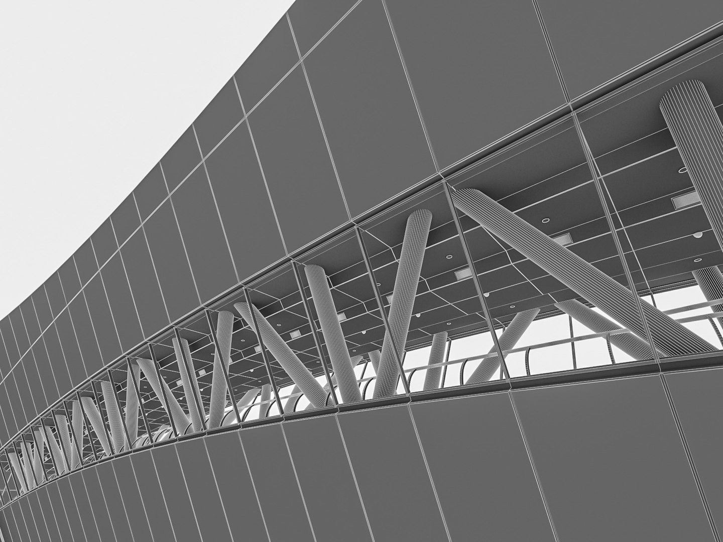 Kingdom Centre Skybridge Interior(1) Model - TurboSquid 1751223