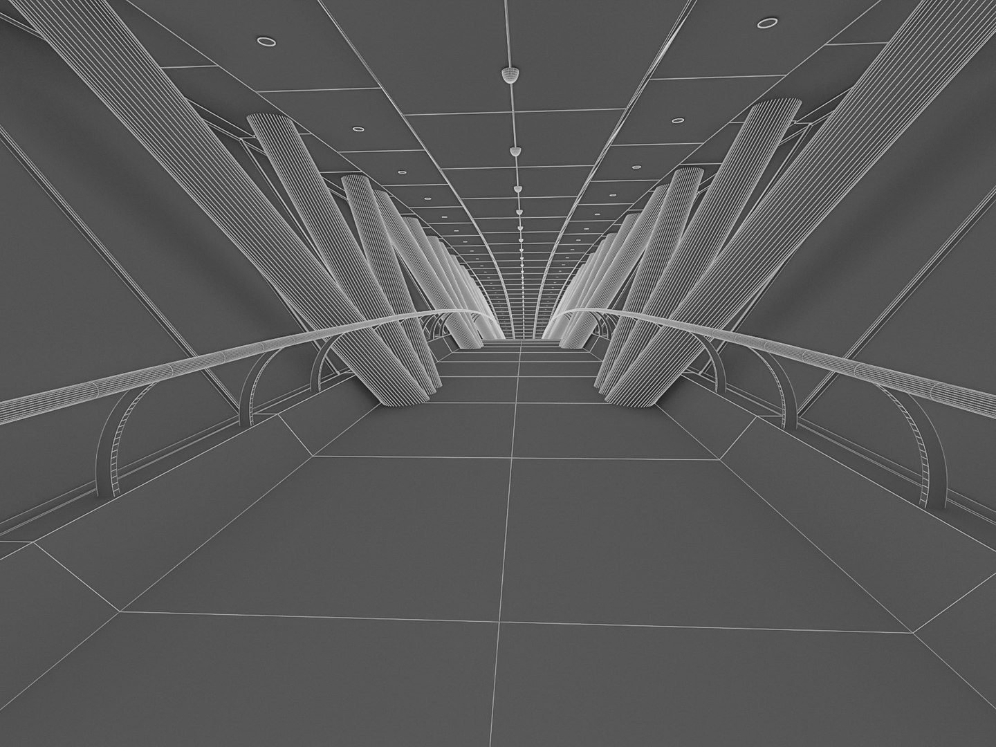 Kingdom Centre Skybridge Interior(1) Model - TurboSquid 1751223