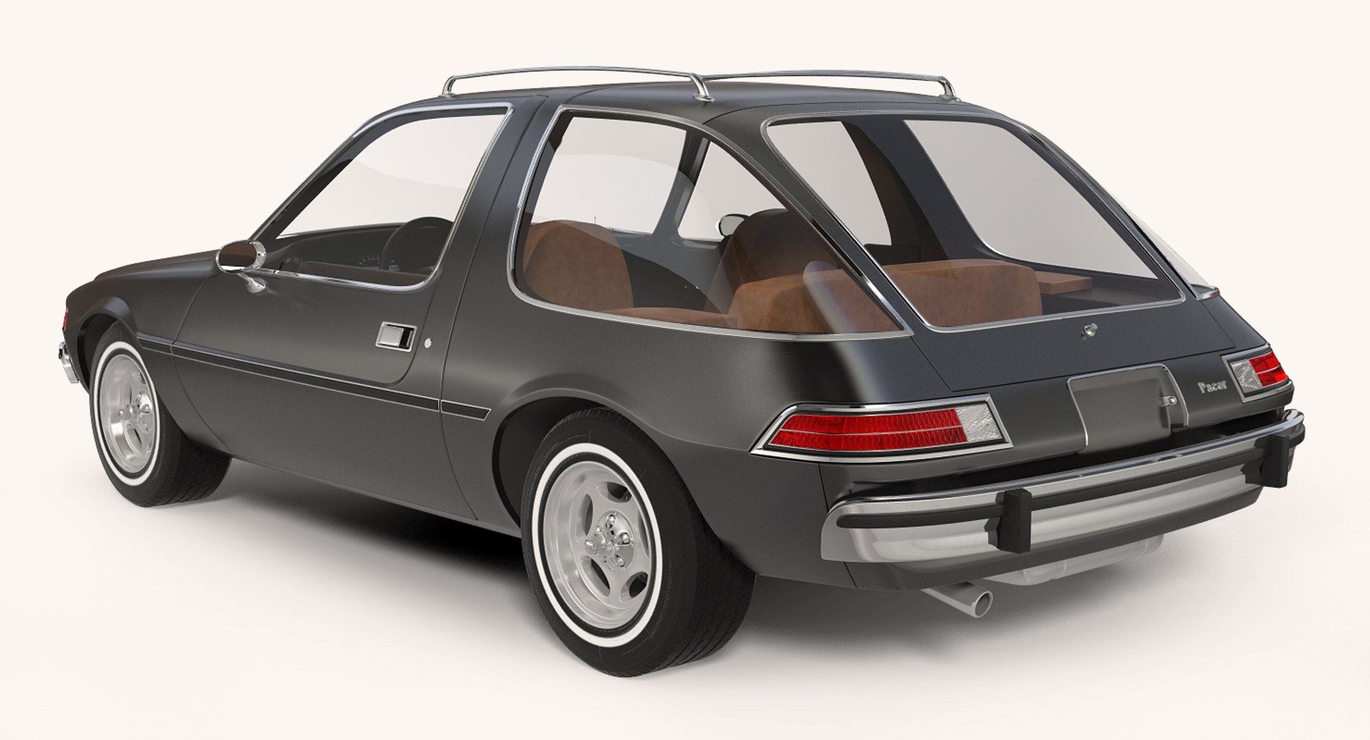 3d Model Car Amc Pacer