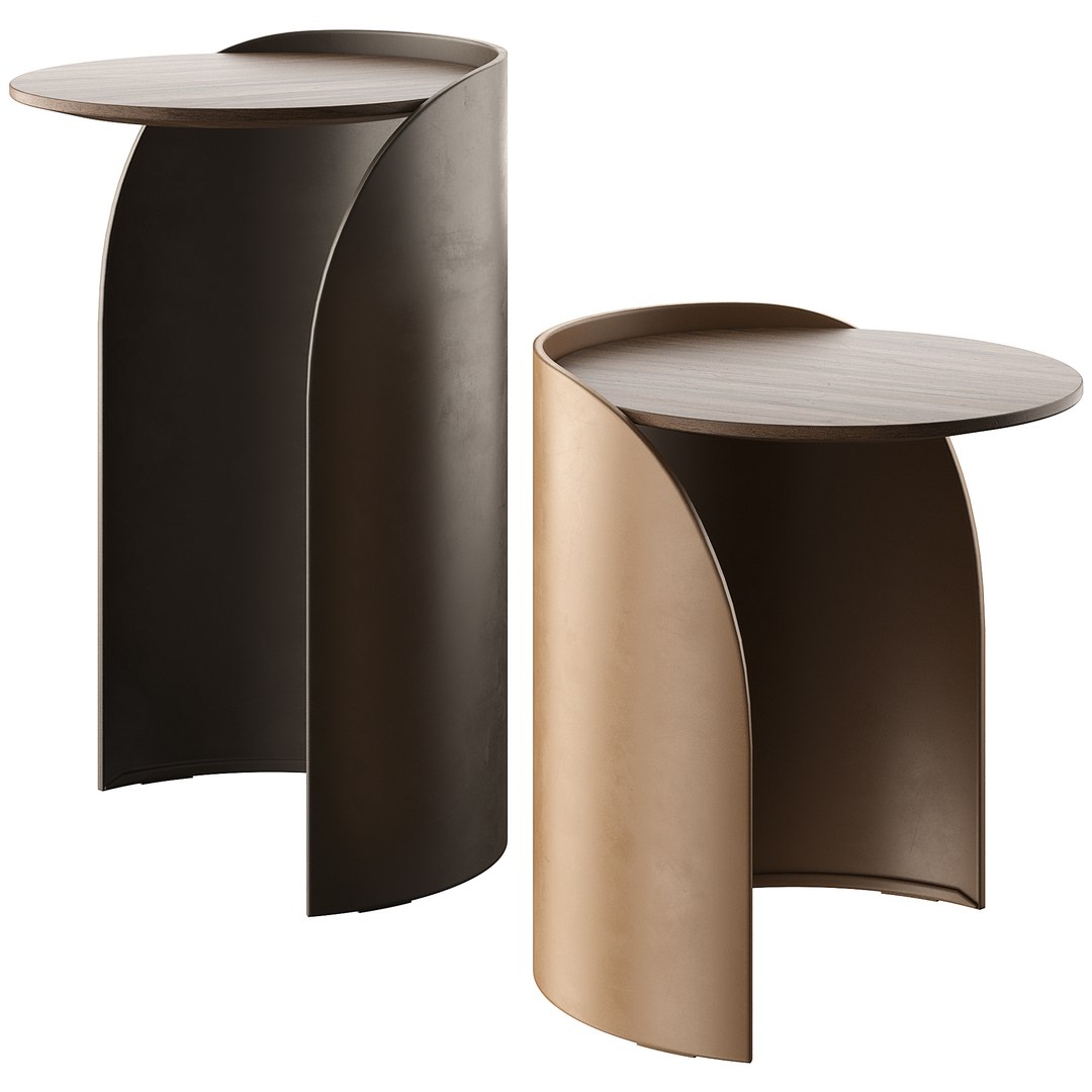 3D Vida Side Tables By Davis Furniture Model - TurboSquid 2237842