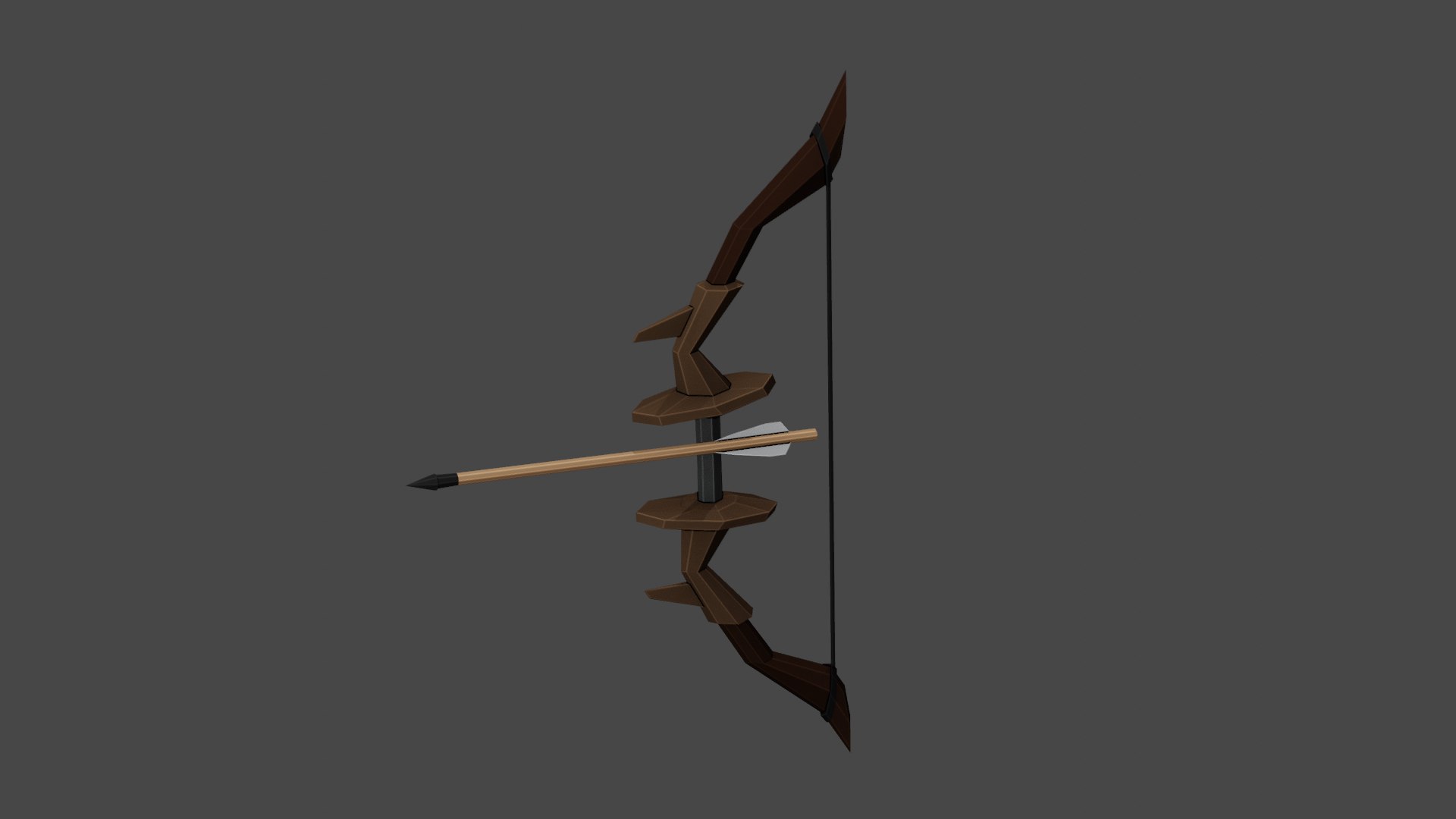 Low Poly Bows 3D Model - TurboSquid 2223519