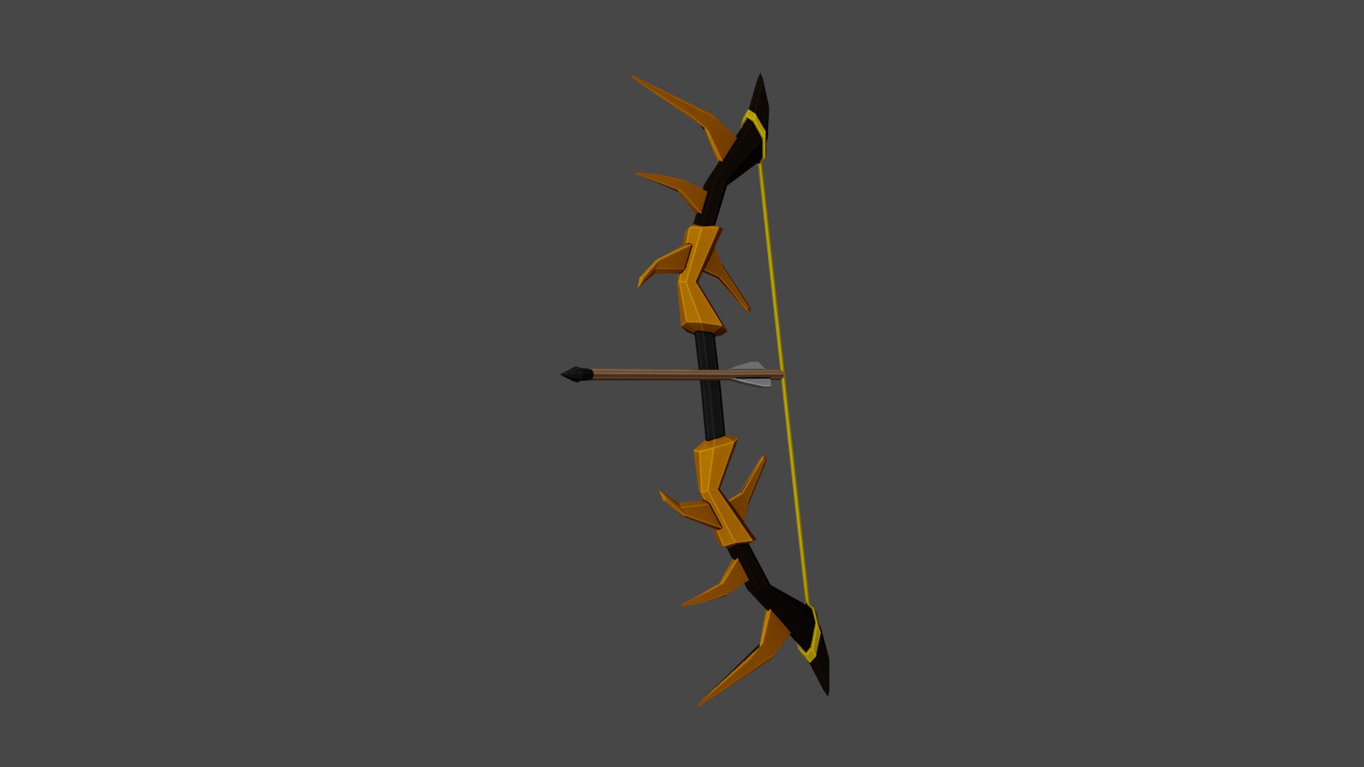 Low Poly Bows 3D Model - TurboSquid 2223519