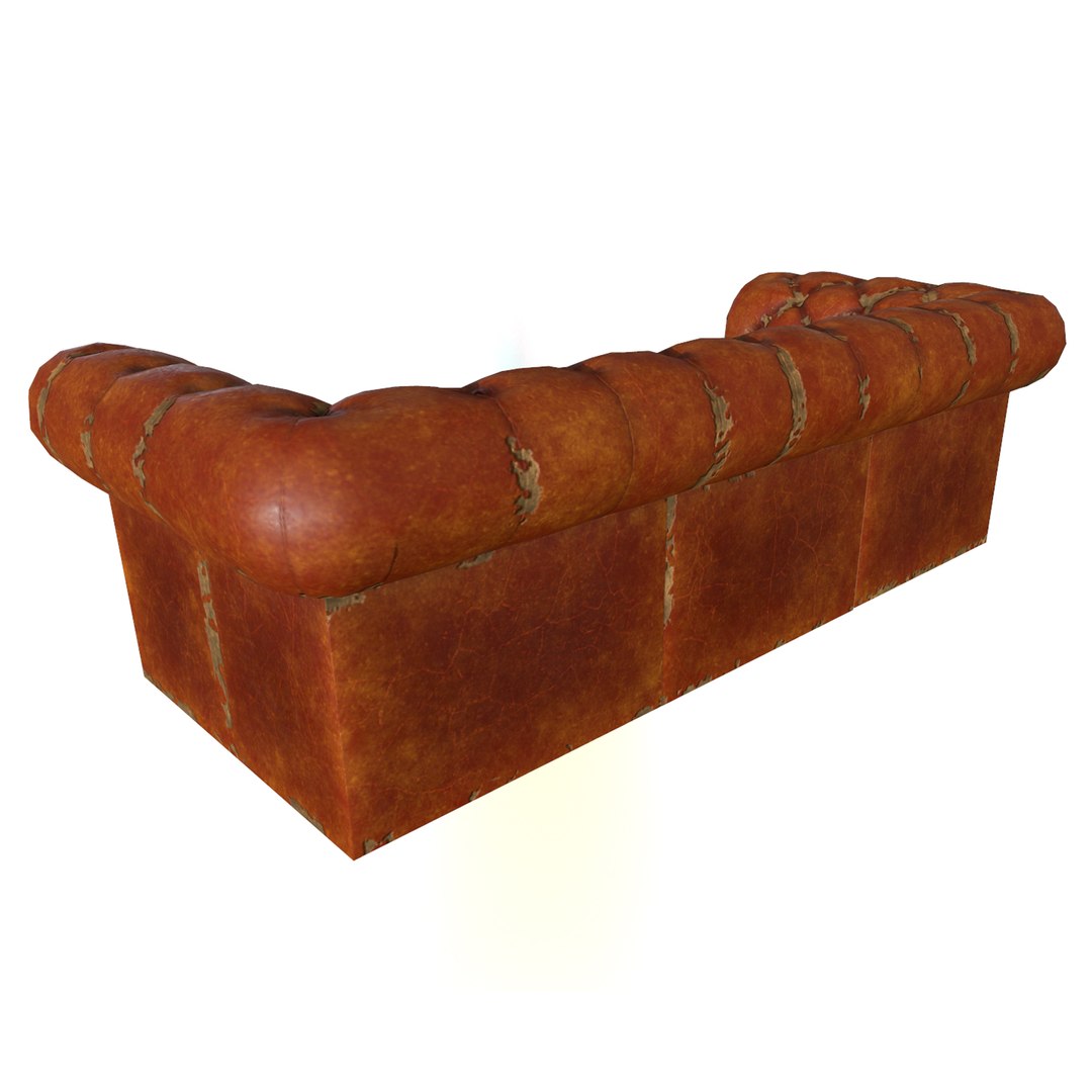 Ready worn leather 3D model - TurboSquid 1393622