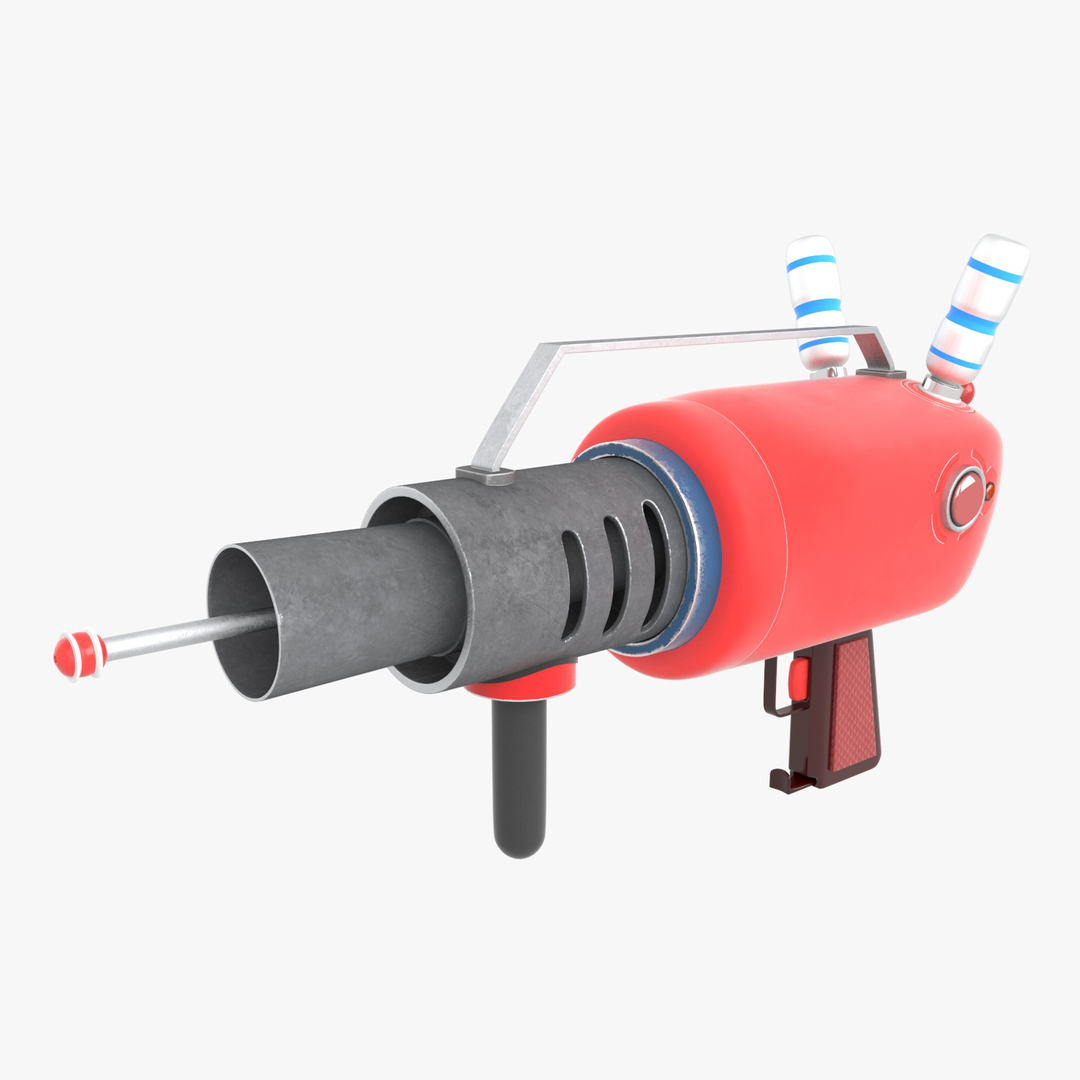 Cartoon gun pack model - TurboSquid 1641231