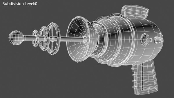 Cartoon gun pack model - TurboSquid 1641231