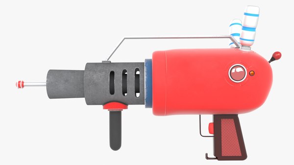 Cartoon gun pack model - TurboSquid 1641231