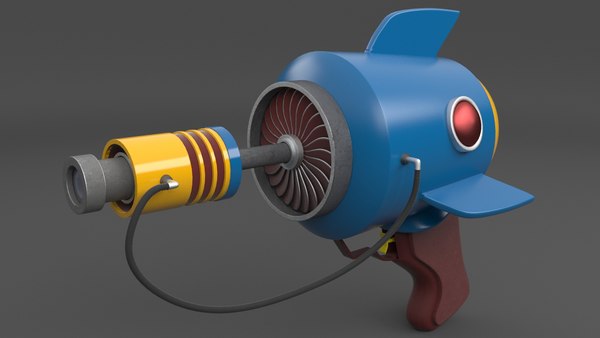 Cartoon gun pack model - TurboSquid 1641231