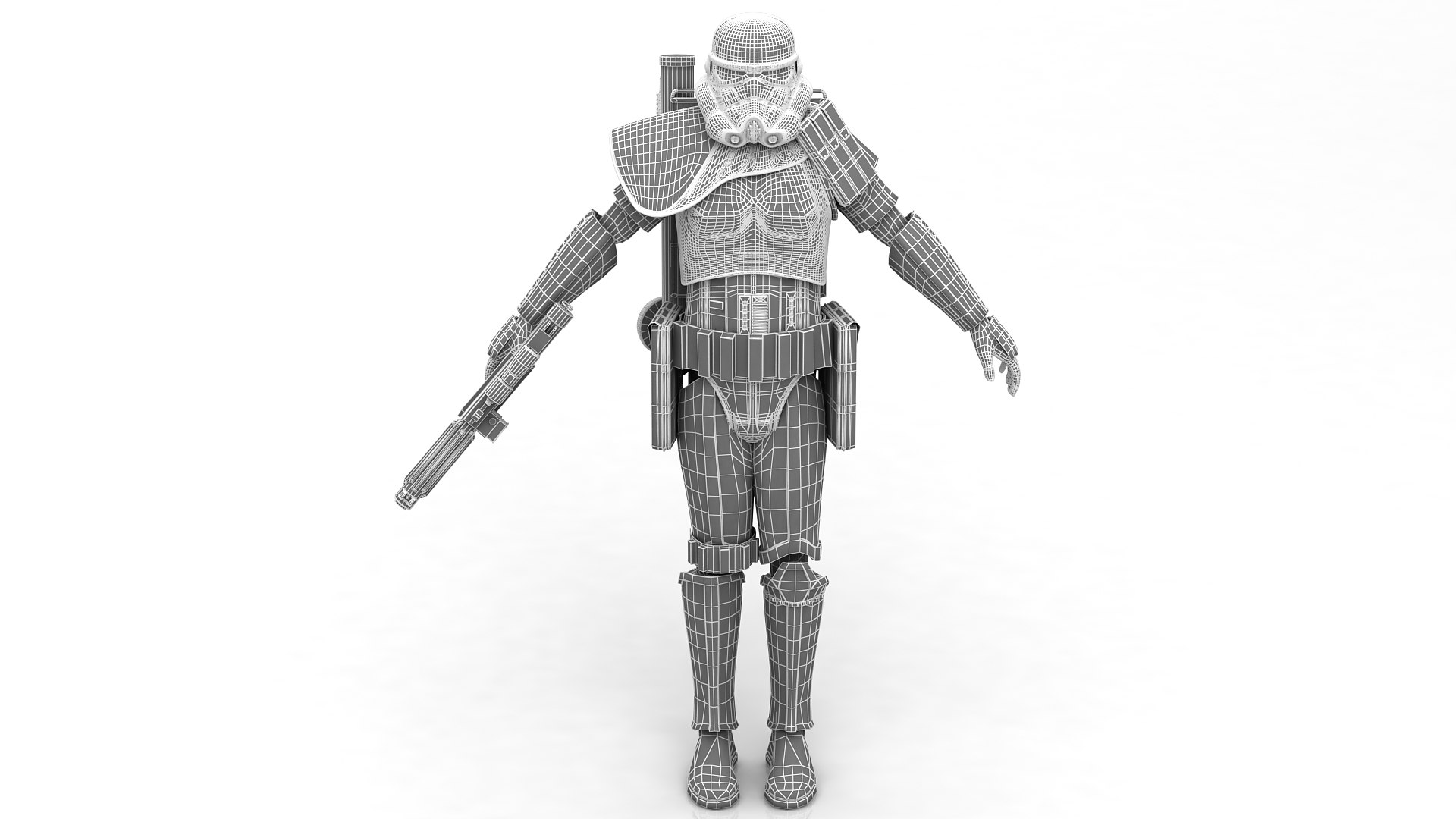 3D Sandtrooper Stormtrooper - TurboSquid 1616959