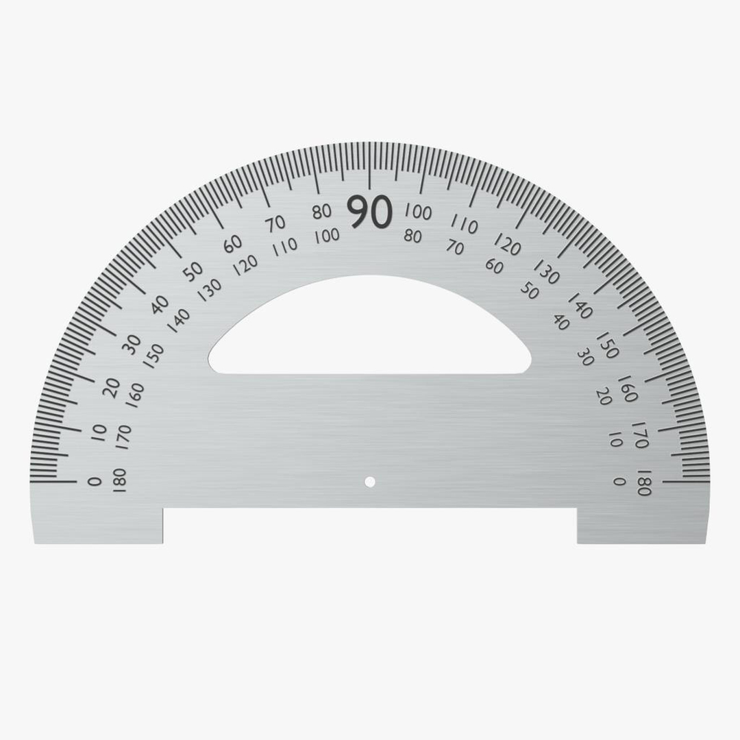 Protractor Ready 3D Model - TurboSquid 1542598