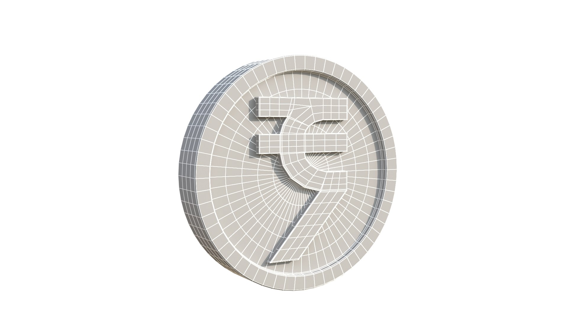 Rupee Coin 3D - TurboSquid 2294899