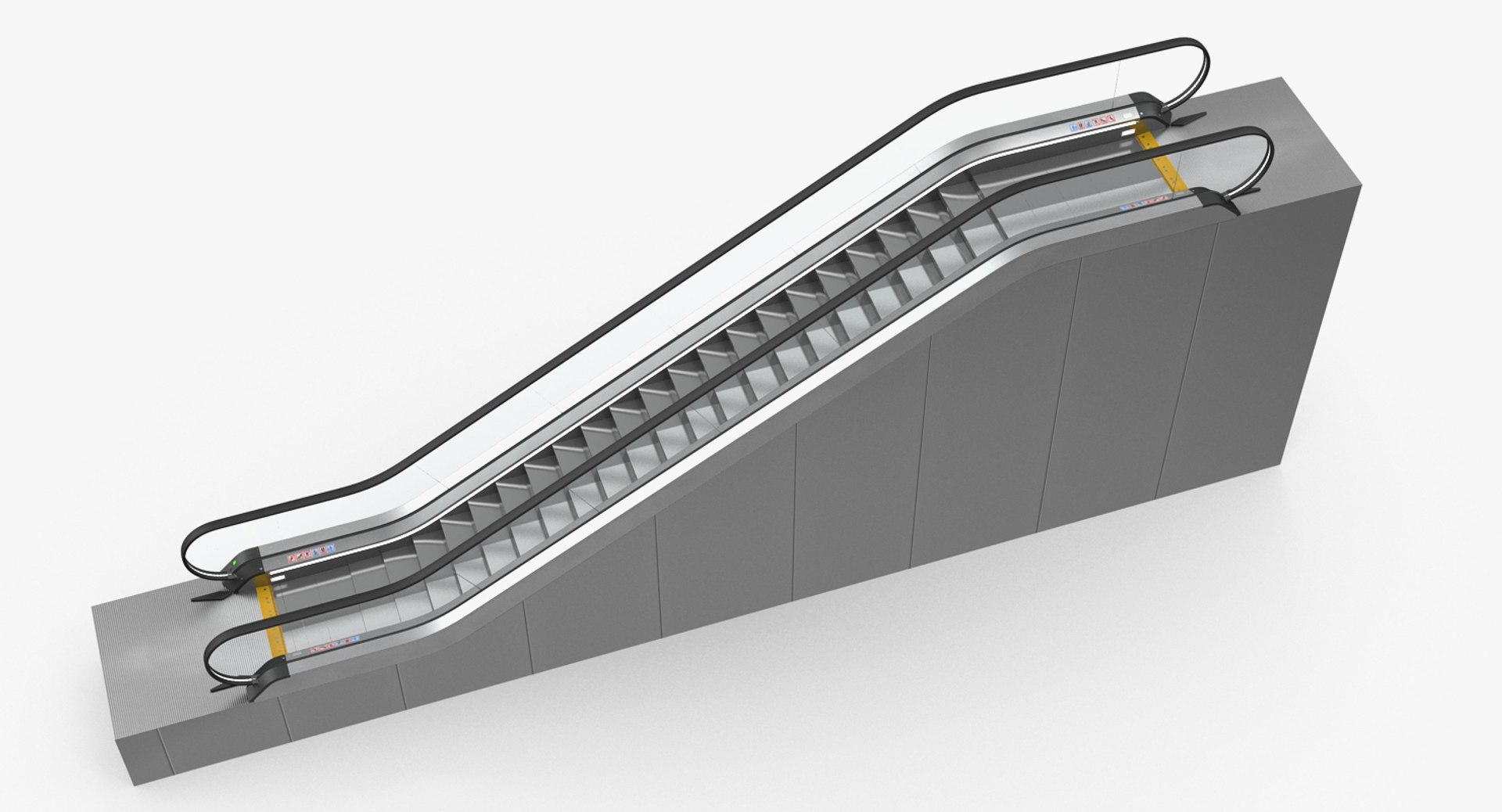 3D Stair Lift Escalator Model - TurboSquid 1271768