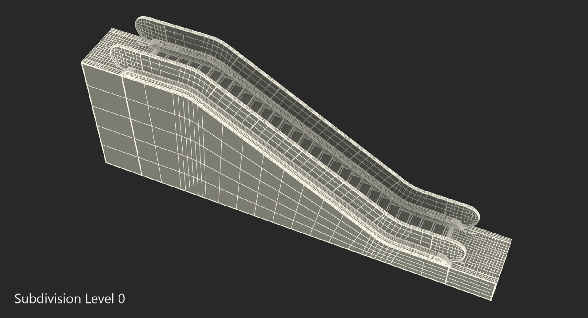 3D Stair Lift Escalator Model - TurboSquid 1271768