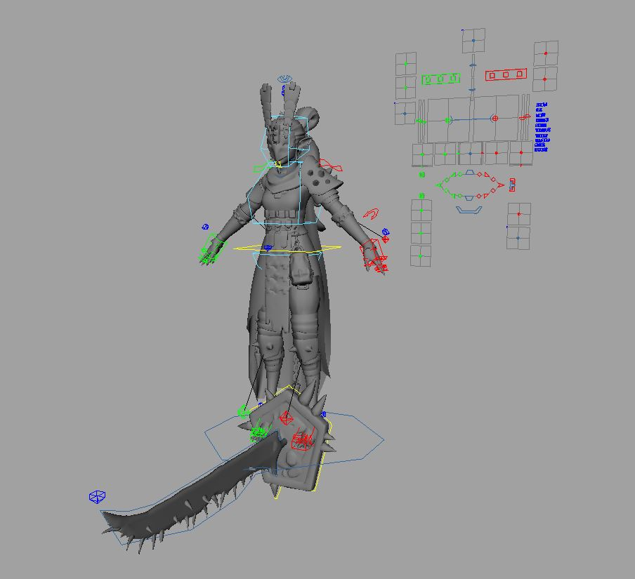 3D rig animation - TurboSquid 1420579