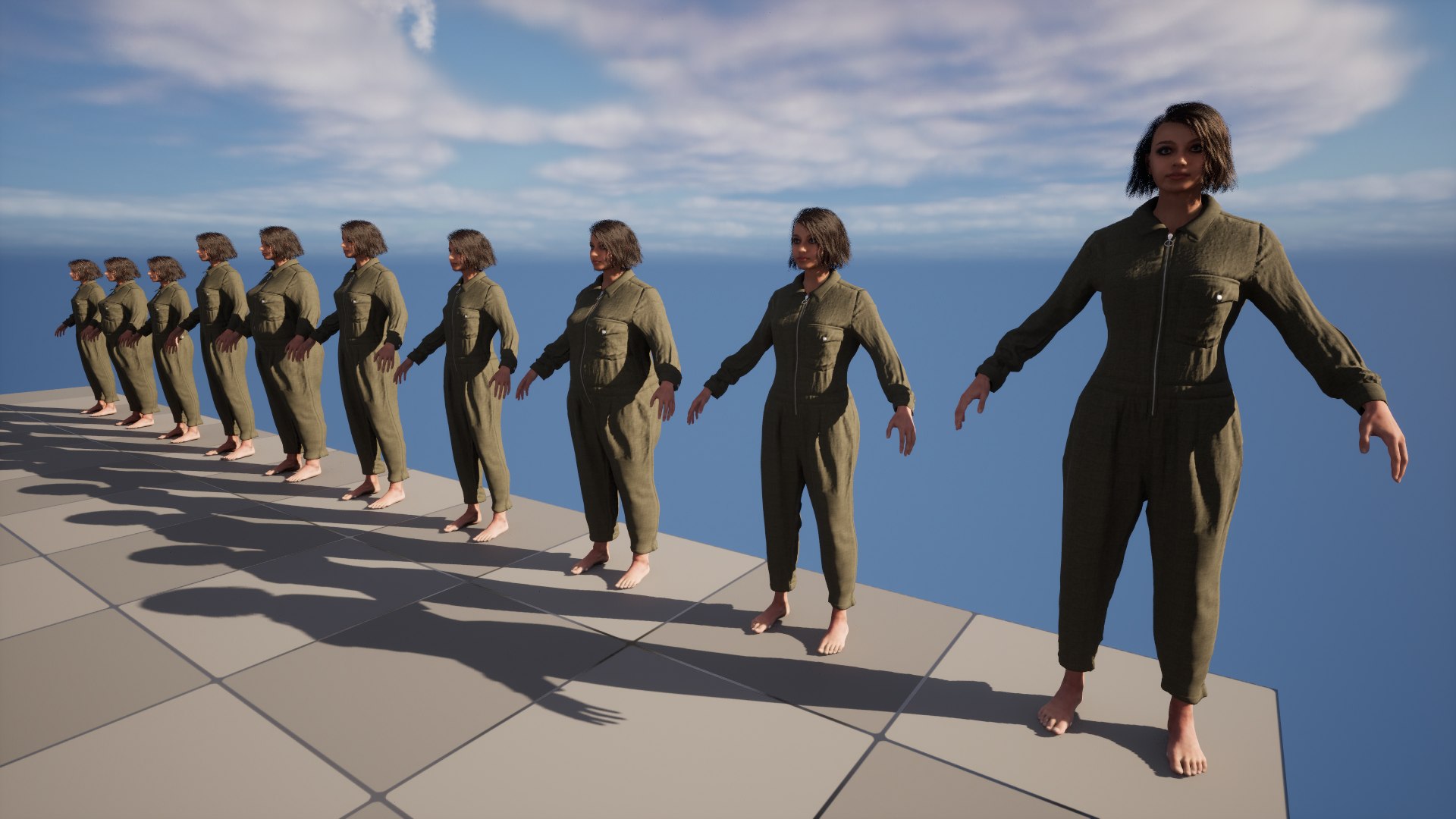 3D Overalls 213 - All MH Bodies UE5 Skeletons - Rigged Model ...