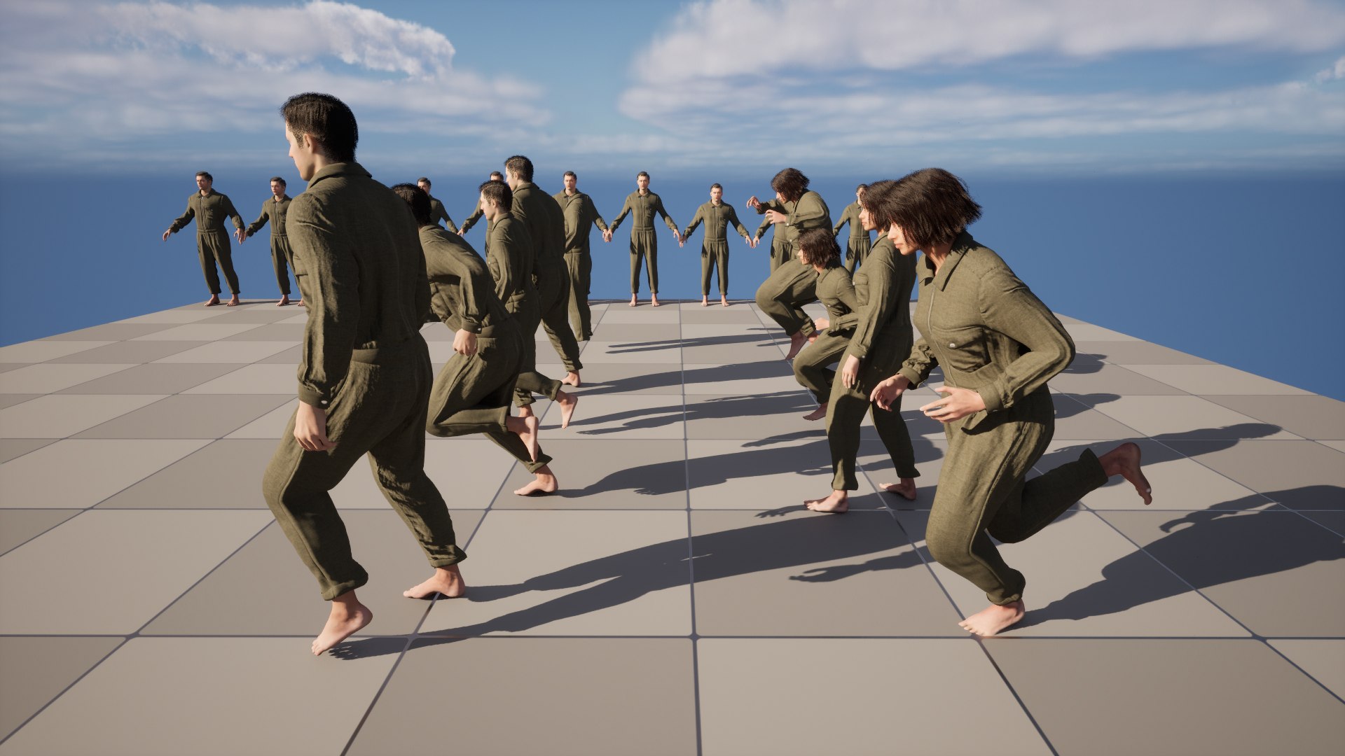 3D Overalls 213 - All MH Bodies UE5 Skeletons - Rigged Model ...