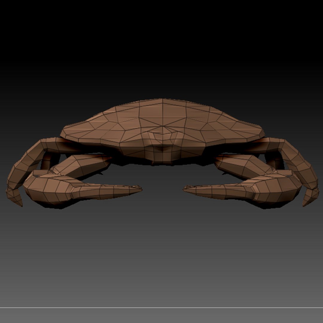 3D crab model - TurboSquid 1225604