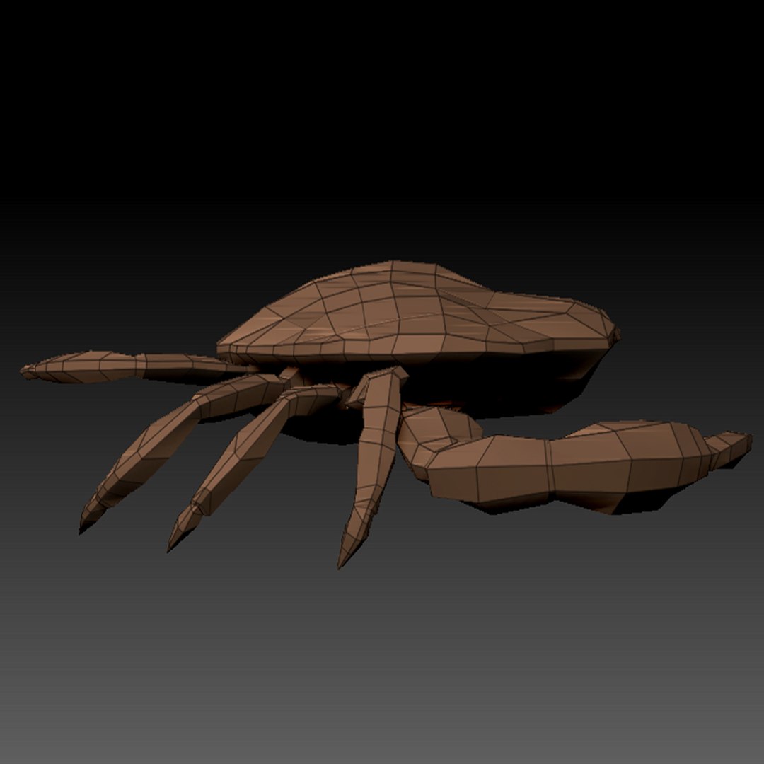 3D crab model - TurboSquid 1225604