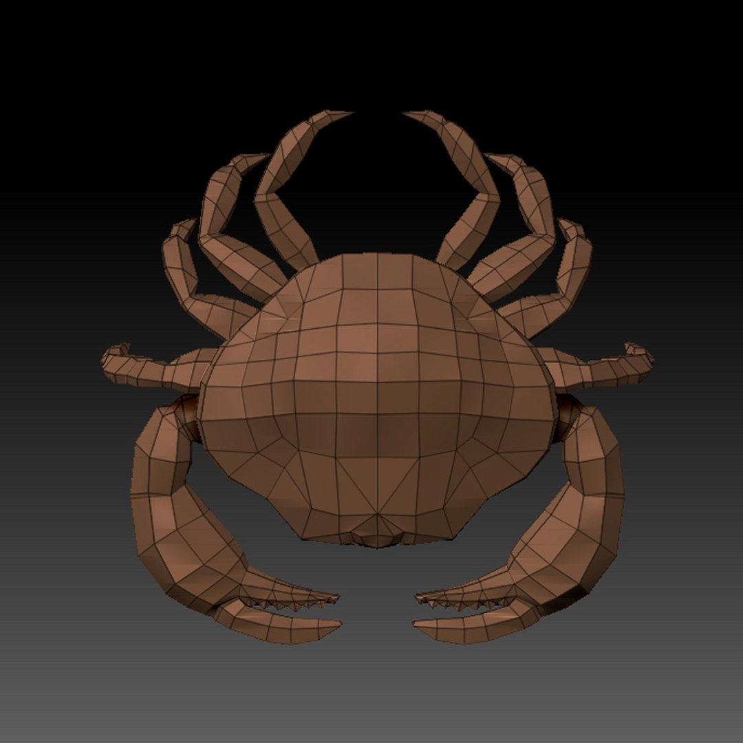 3D crab model - TurboSquid 1225604