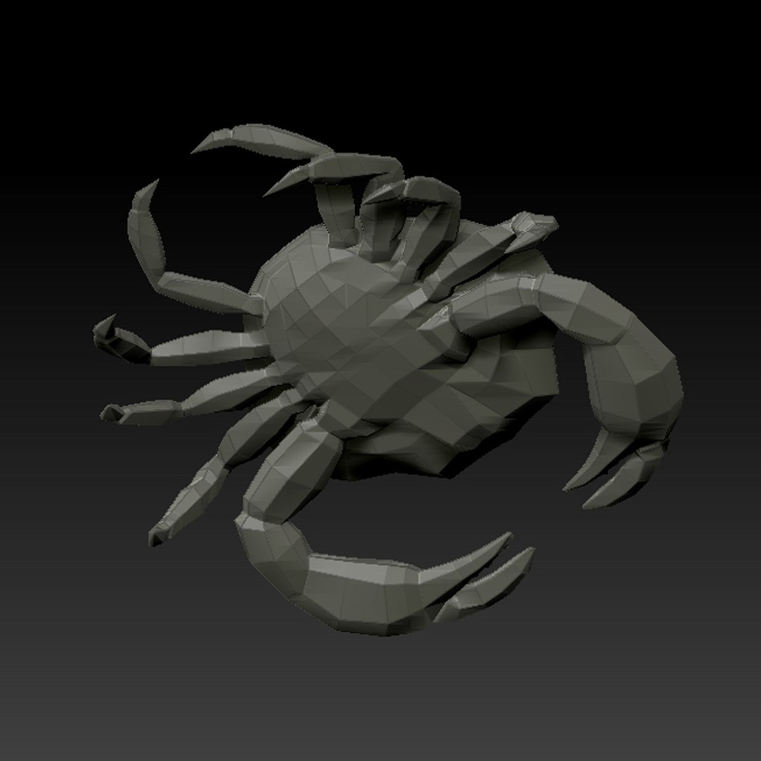 3D crab model - TurboSquid 1225604