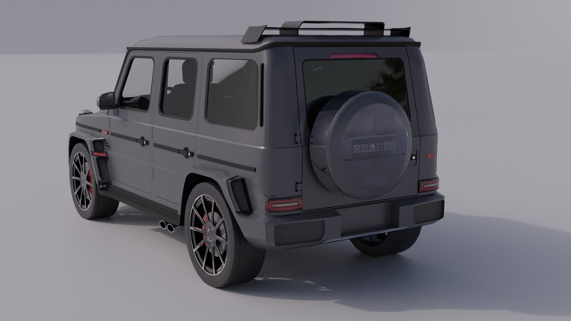 Mercedes-Benz Brabus G800 3D Model - TurboSquid 1808693