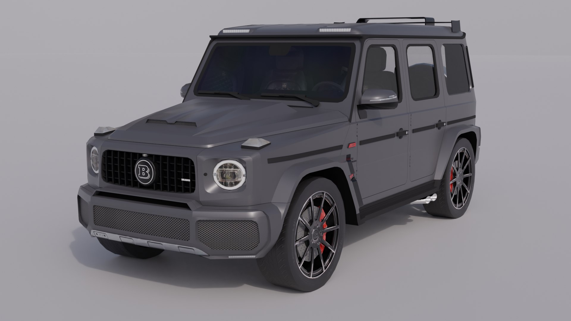 Mercedes-Benz Brabus G800 3D Model - TurboSquid 1808693