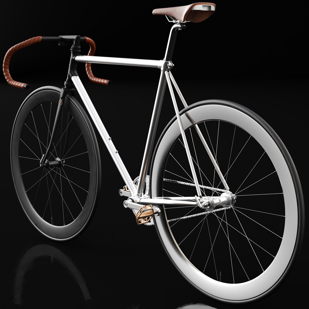 3D fixie bike - TurboSquid 1456852