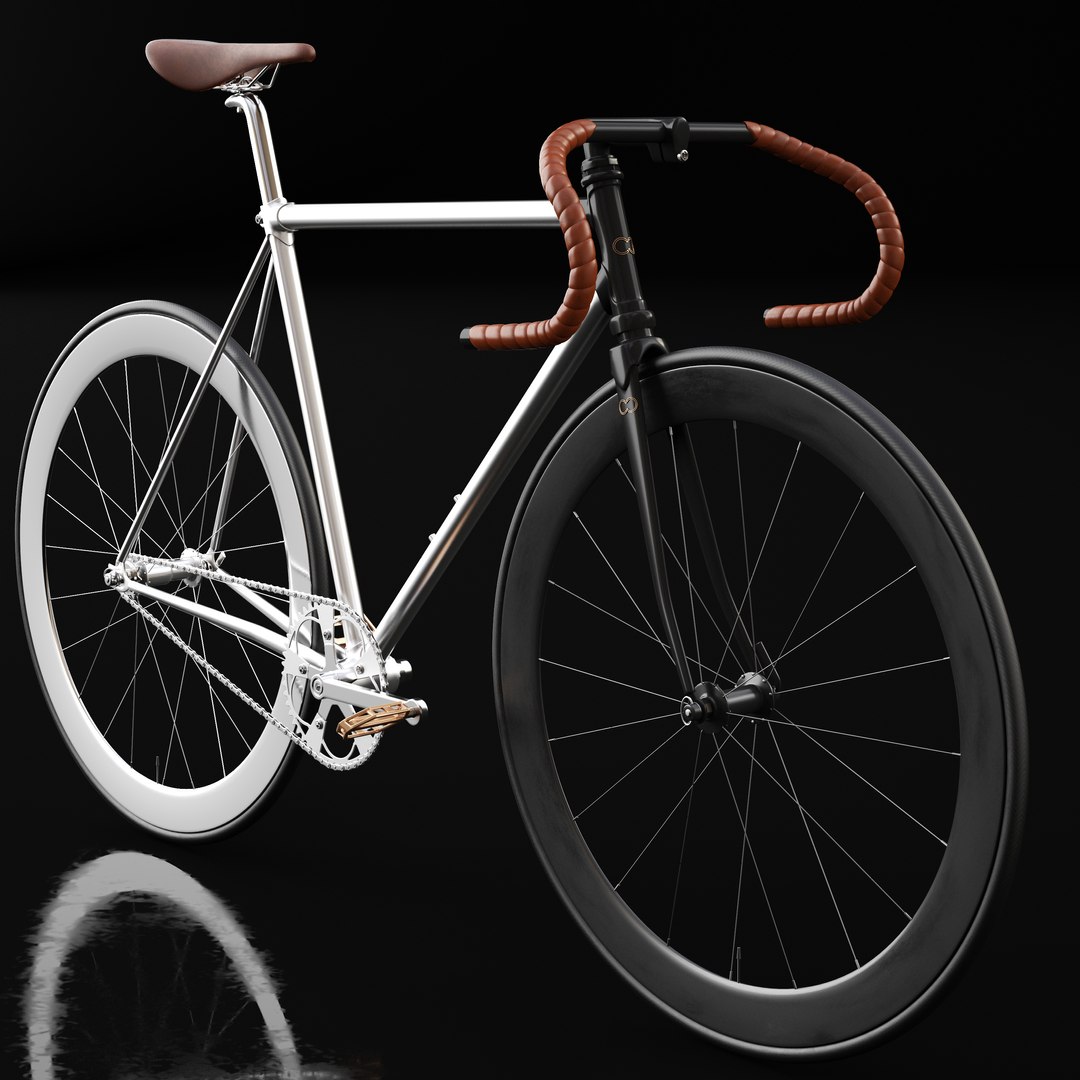 3D fixie bike - TurboSquid 1456852