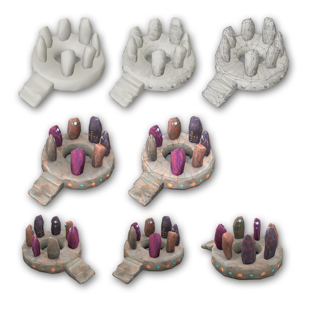 Free 3D Stone Model - TurboSquid 1221146