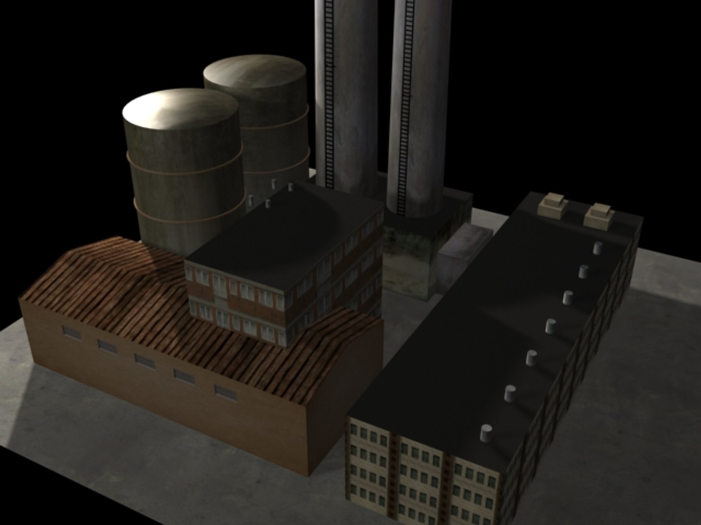 Simple Factory 3d Max