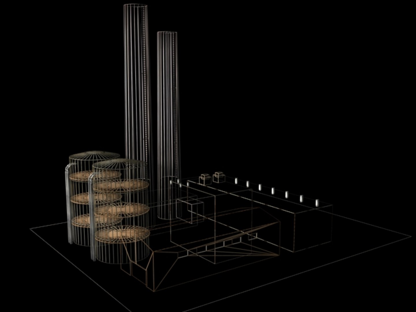 Simple Factory 3d Max
