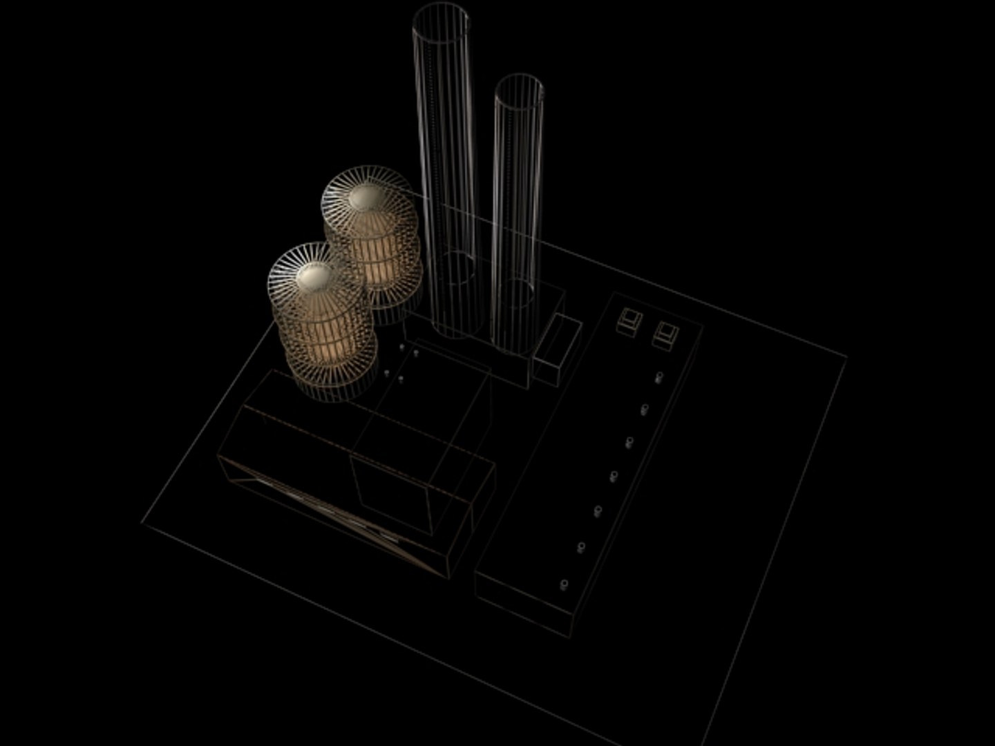 Simple Factory 3d Max
