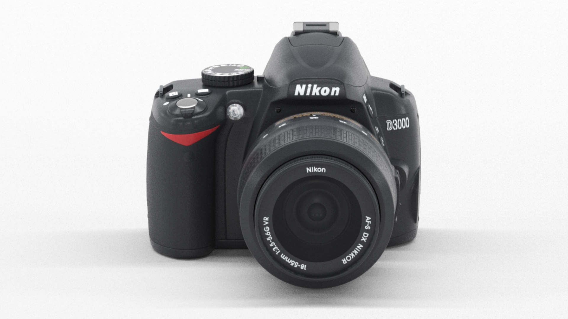 3D Model Nikon D3000 - Digitalkamera - SLR - TurboSquid 2351410