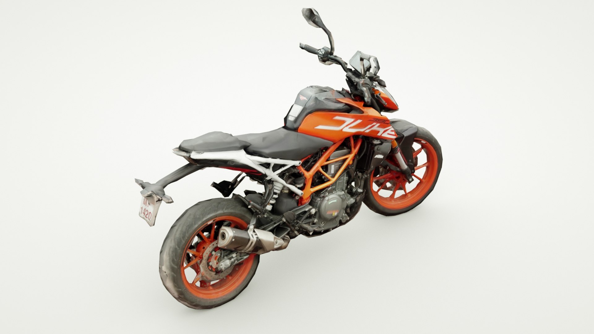 3D Model KTM Duke 390 2022 - TurboSquid 1937408