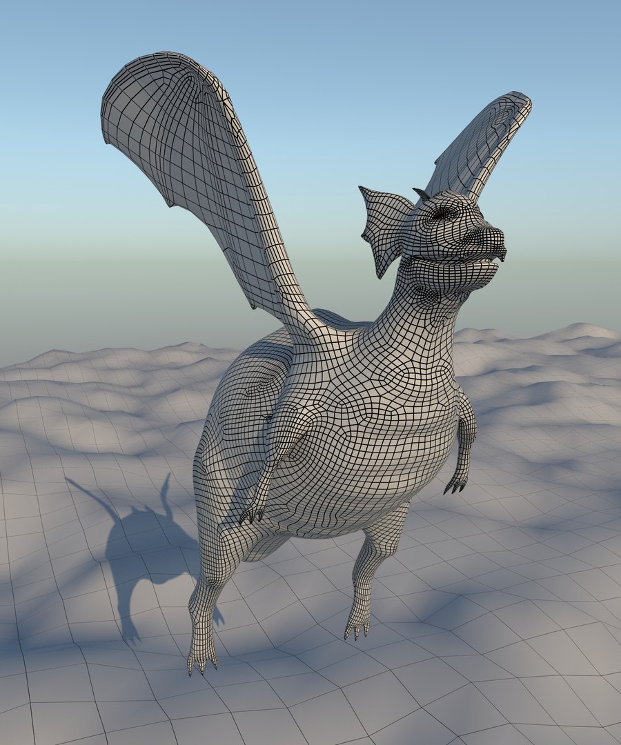 Dragon Model - TurboSquid 1567594