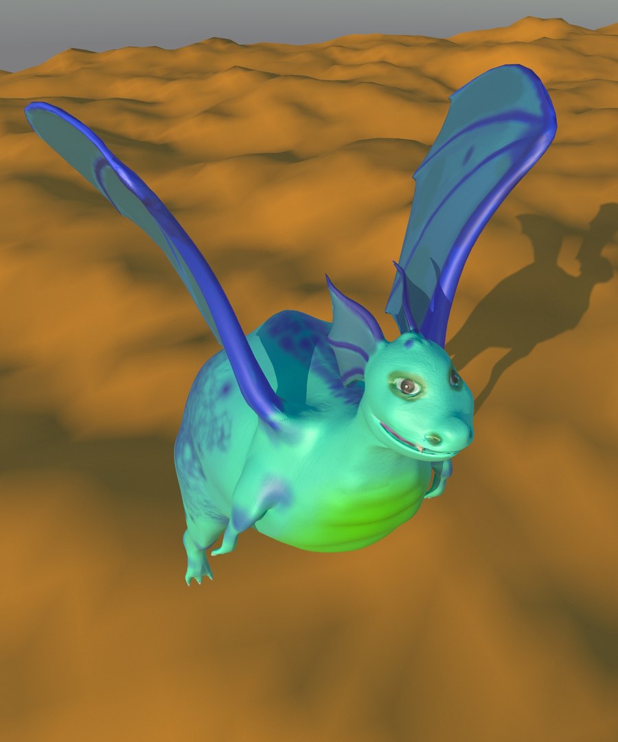 Dragon Model - TurboSquid 1567594