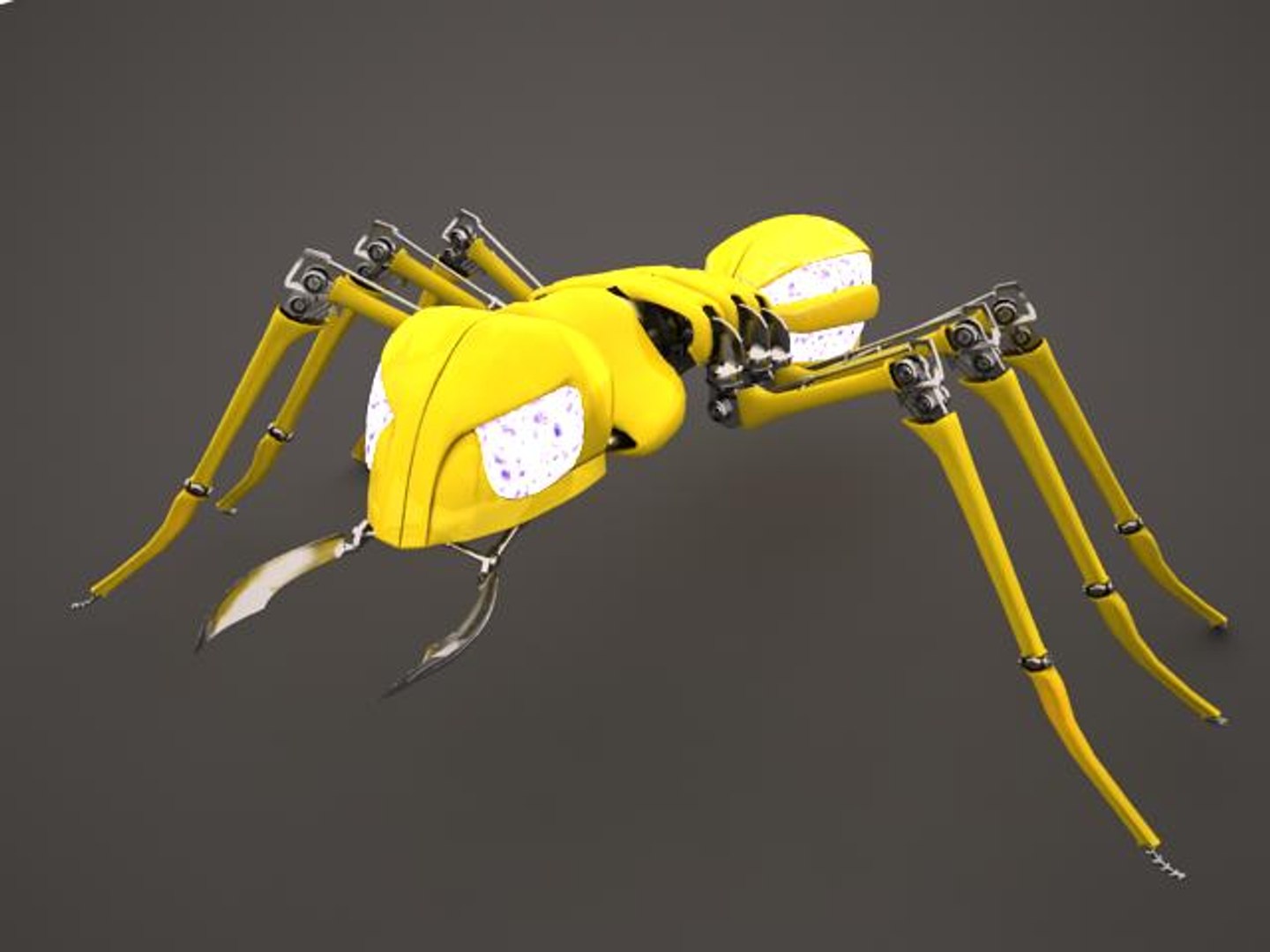 3ds max robot ant