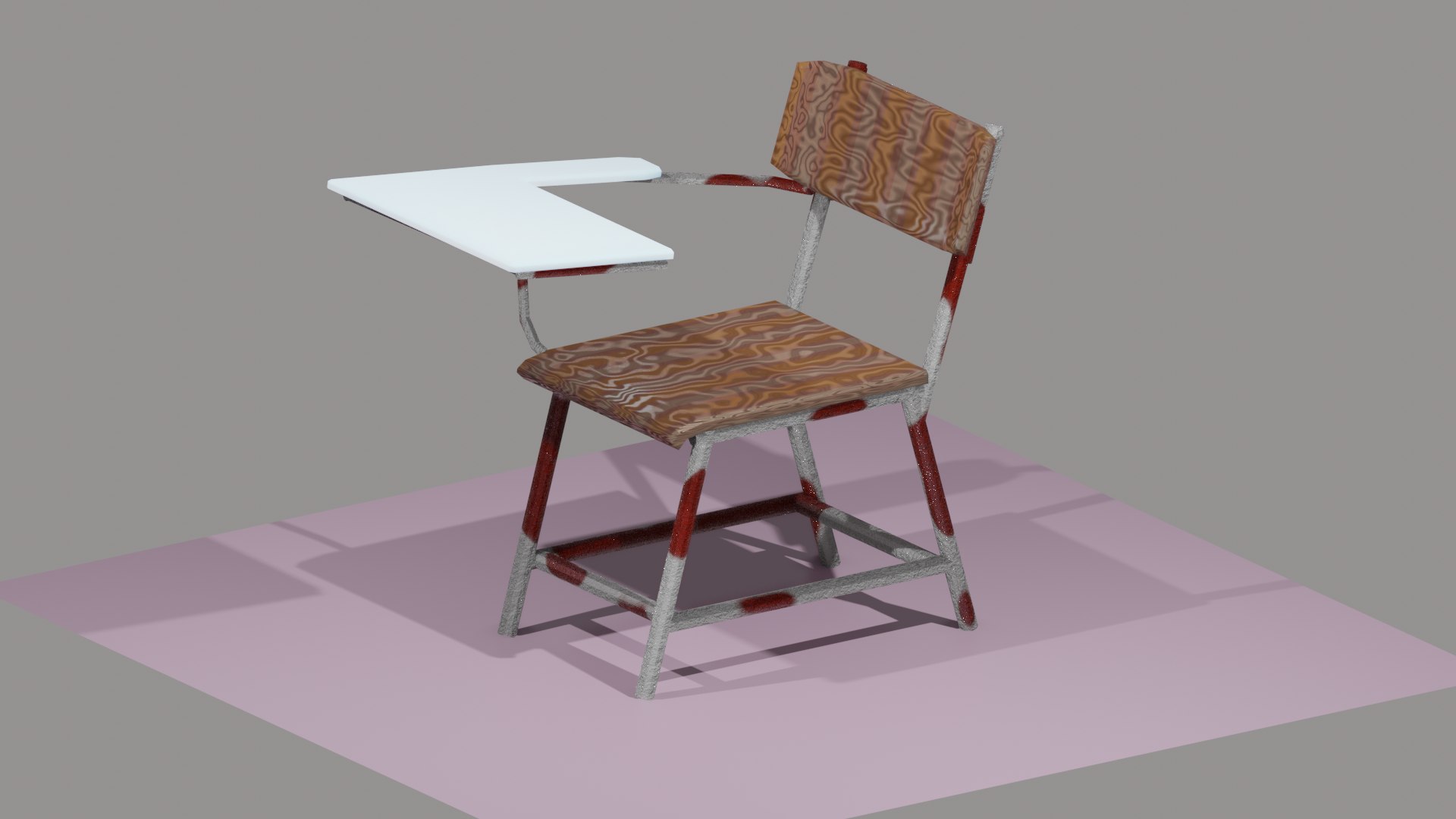 Lecture Chair 3D Model - TurboSquid 1688863