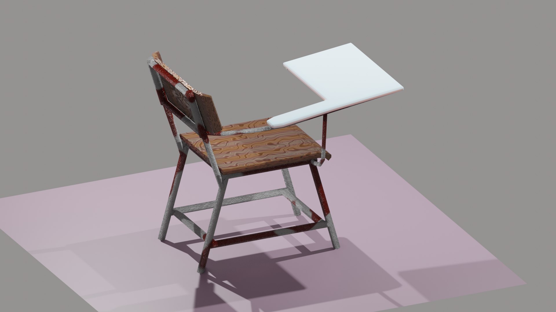 Lecture Chair 3D Model - TurboSquid 1688863