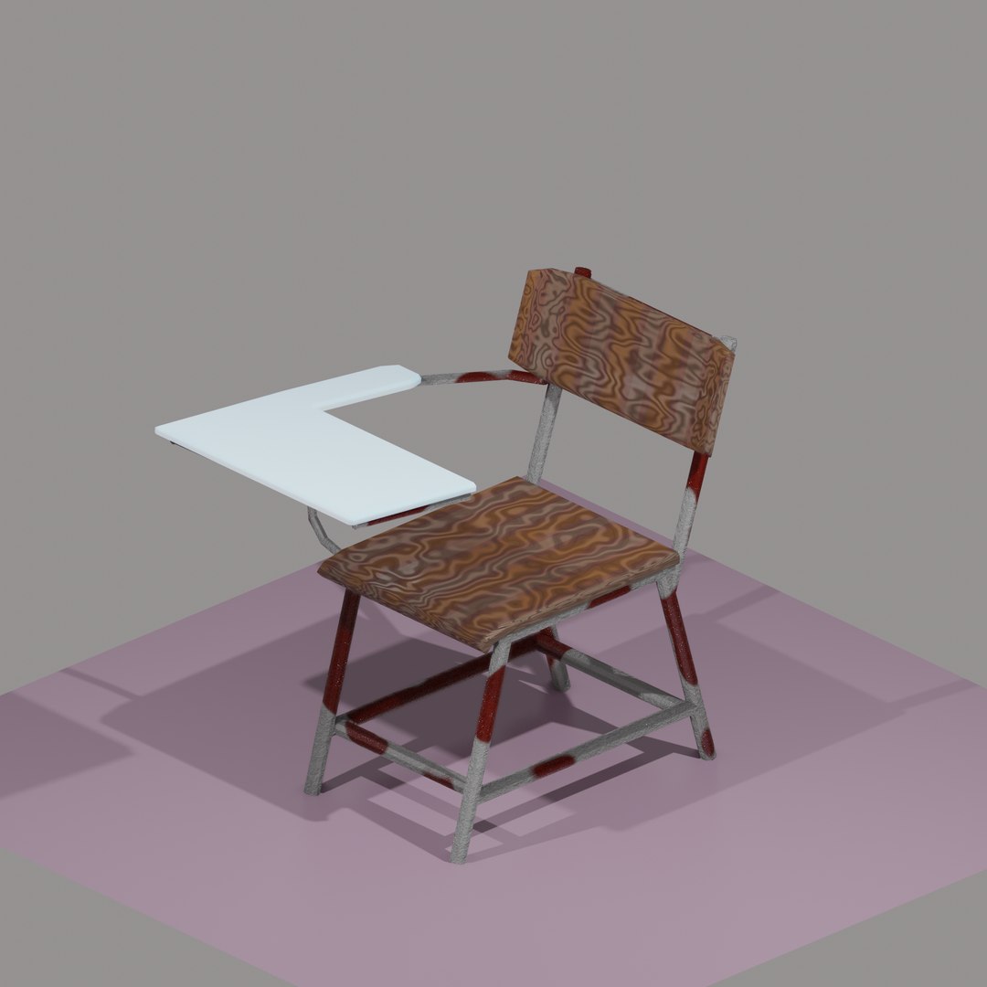 Lecture Chair 3D Model - TurboSquid 1688863