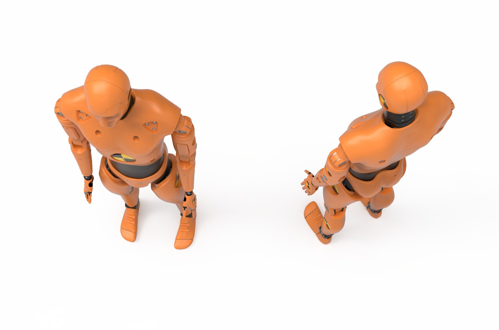 Crash Test Dummy Robot Android 2022 Vs Hand 3D Model - TurboSquid 1857124