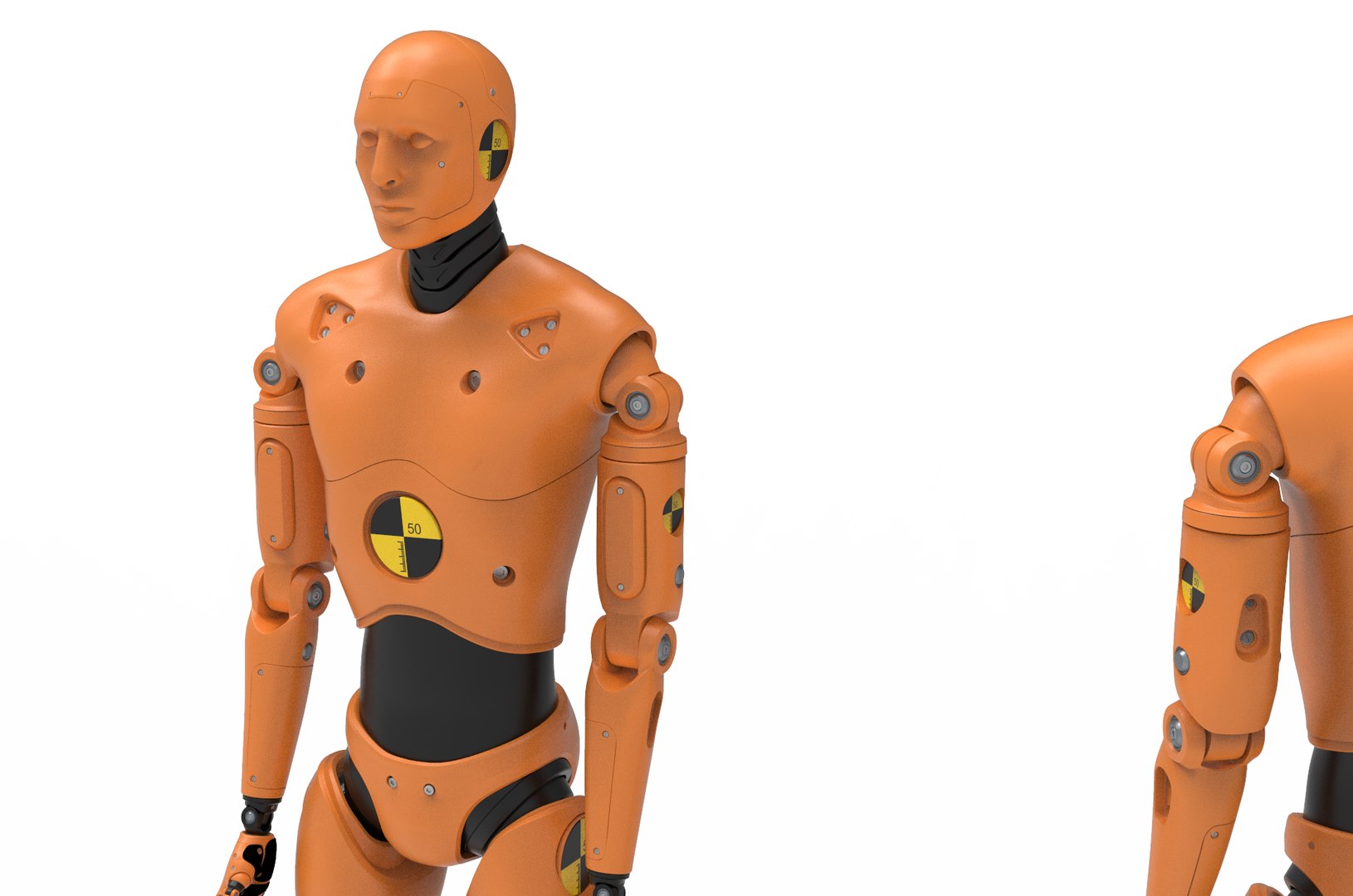 Crash Test Dummy Robot Android 2022 Vs Hand 3D Model - TurboSquid 1857124