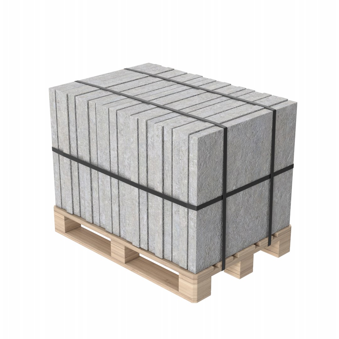 Industrial Materials On Pallets Collection 3D - TurboSquid 2215973