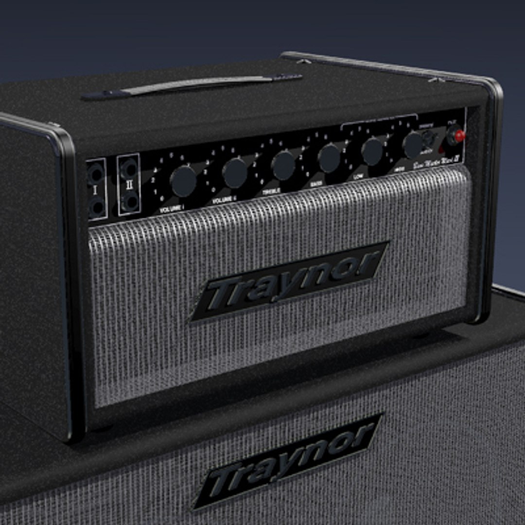 3d model traynor-yba speakers guitar