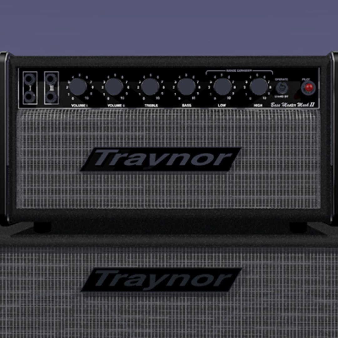 3d model traynor-yba speakers guitar